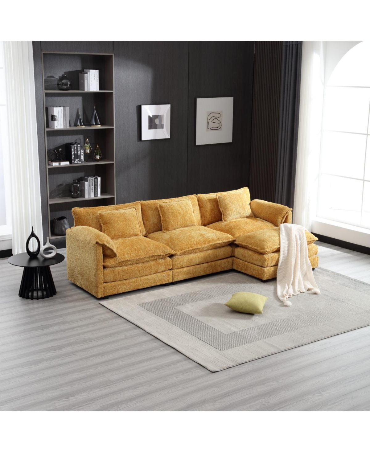 Click here for Streamdale Furniture Oversized Chenille Sectional... prices