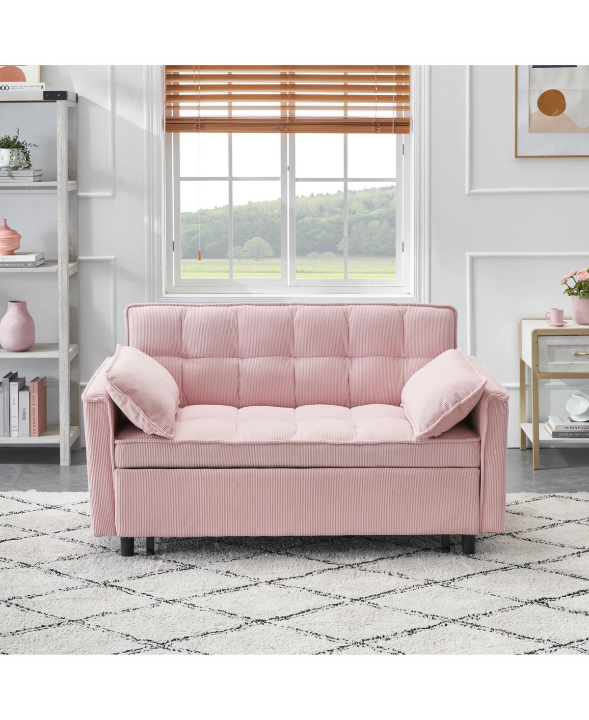 Click here for Streamdale Furniture Breathable Modular Sofa Bed w... prices