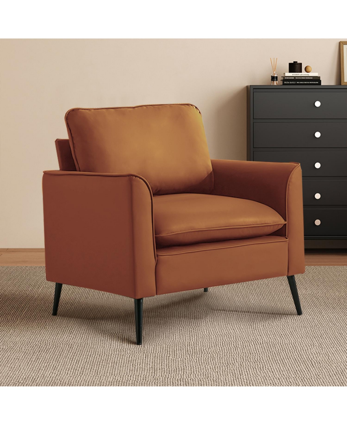 Click here for Streamdale Furniture Cat Paw Leather Sofa - Brown prices