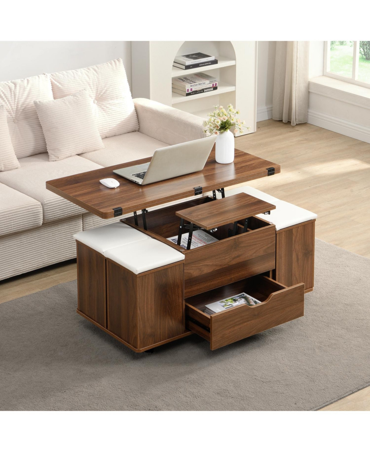 Click here for Streamdale Furniture + 5-Piece + Wood + Lift-Top w... prices