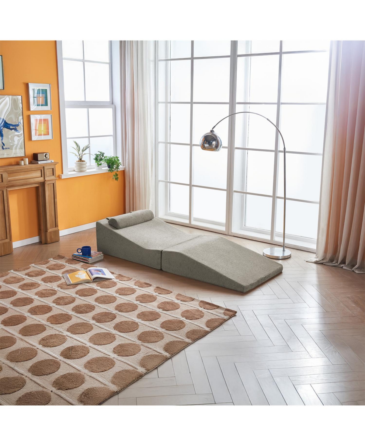Click here for Streamdale Furniture Foldable Sponge Sofa Bed- Por... prices