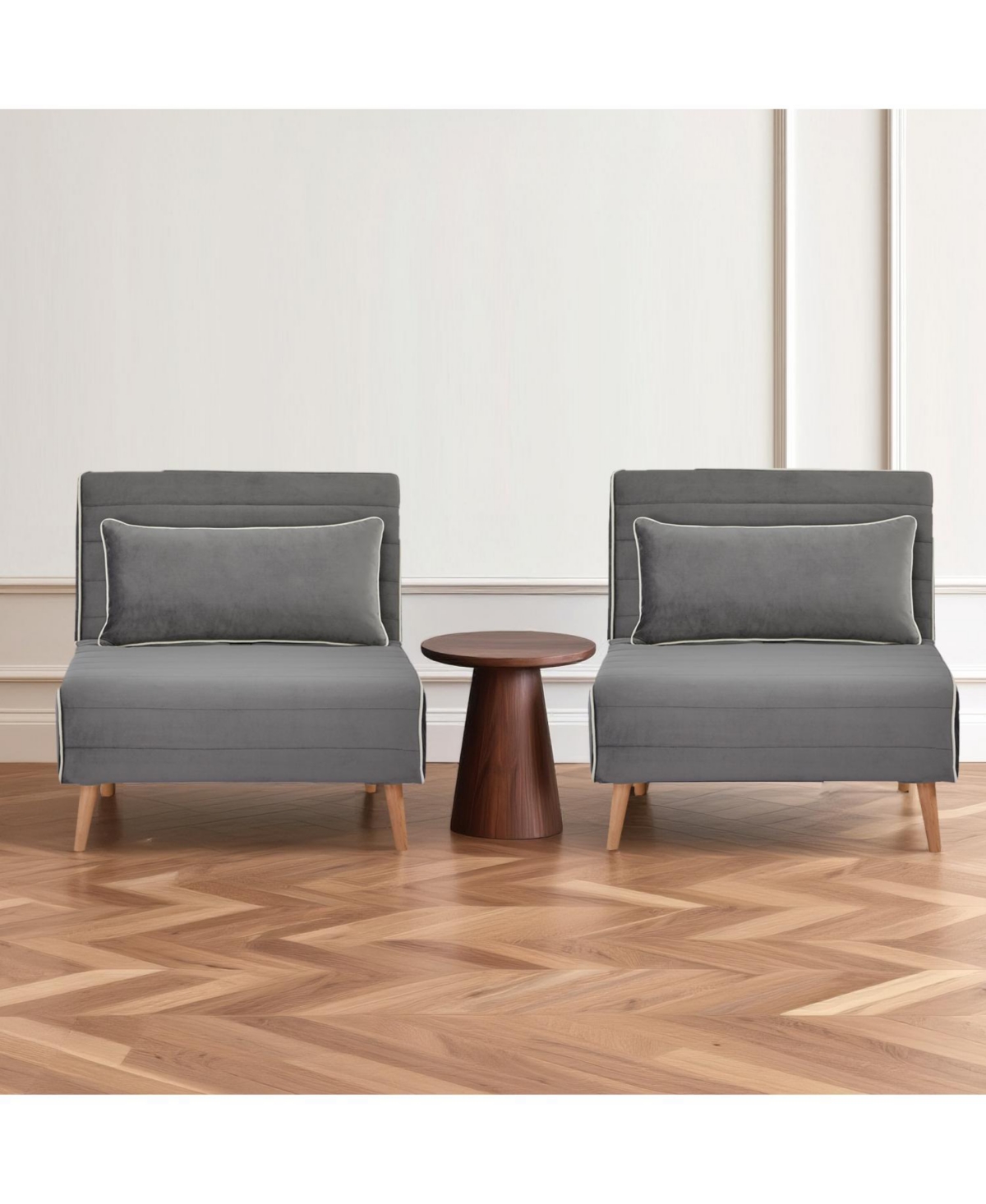 Click here for Streamdale Furniture Streamdale Modern Velvet Fold... prices