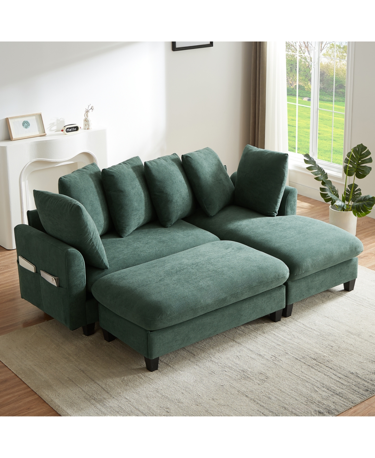 Click here for Streamdale Furniture 83" Sectional Sofa with... prices