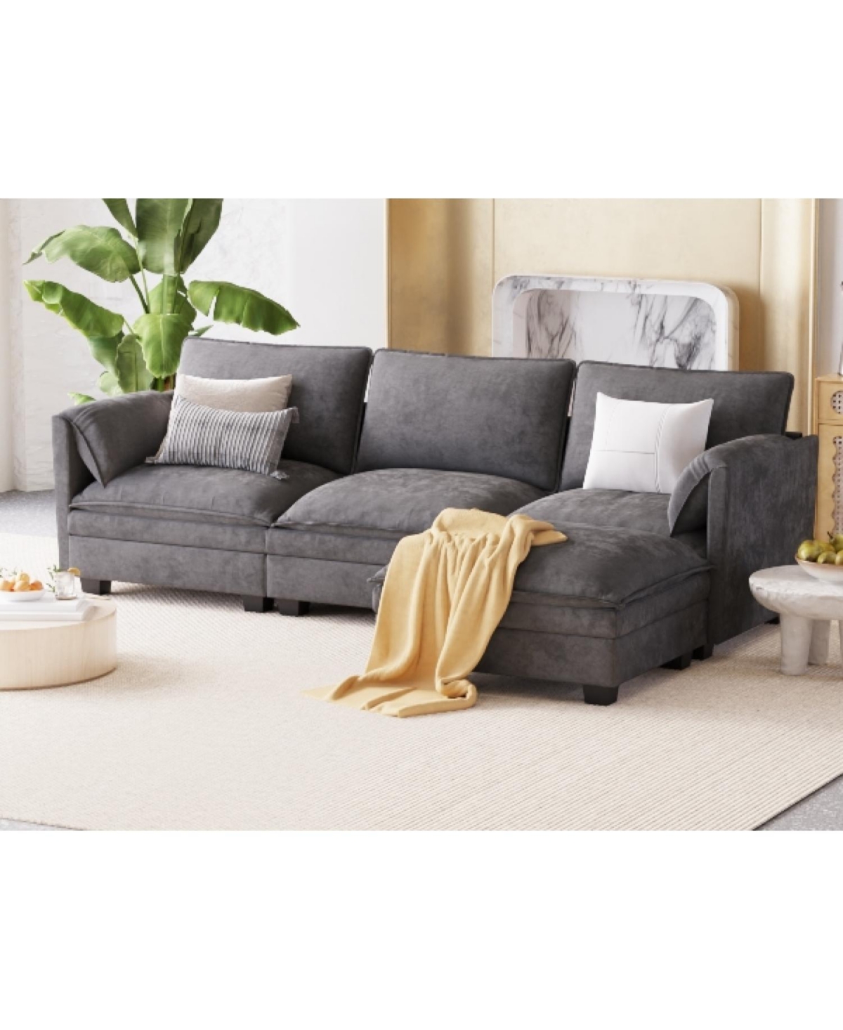 Click here for Streamdale Furniture 107.8" 3 Seater L-Shaped... prices