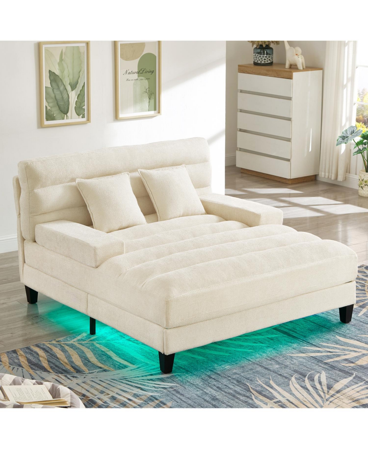 Click here for Streamdale Furniture Modern Chaise Lounge Sofa Bed... prices