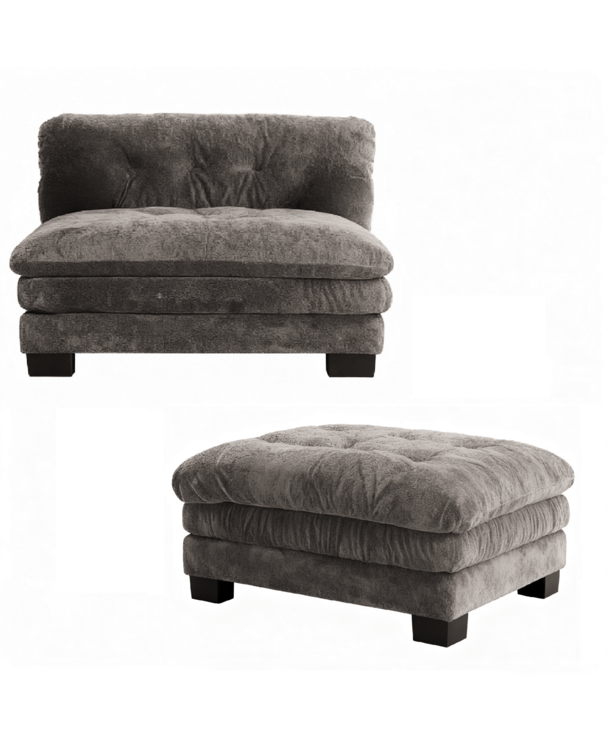 Click here for Streamdale Furniture Chenille Sectional Sofa with... prices