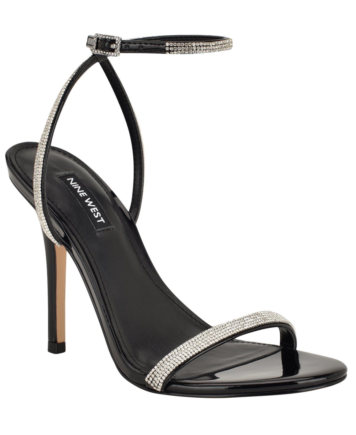 Click here for Nine West Womens Stodia Embellished Strappy Stilet... prices