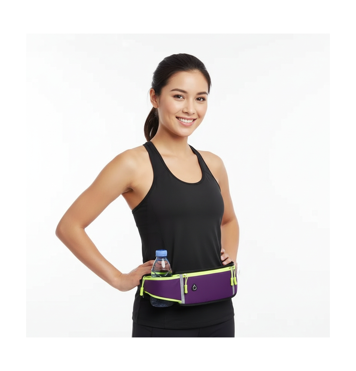 Click here for 3pExperts Running Belt With Water Slot - purple prices