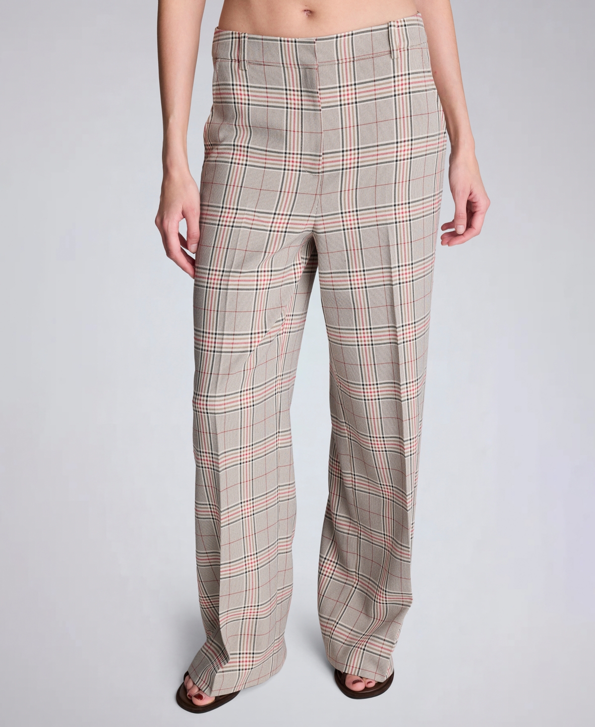 Click here for Kenneth Cole Womens High Rise Wide Leg Pants - Oys... prices