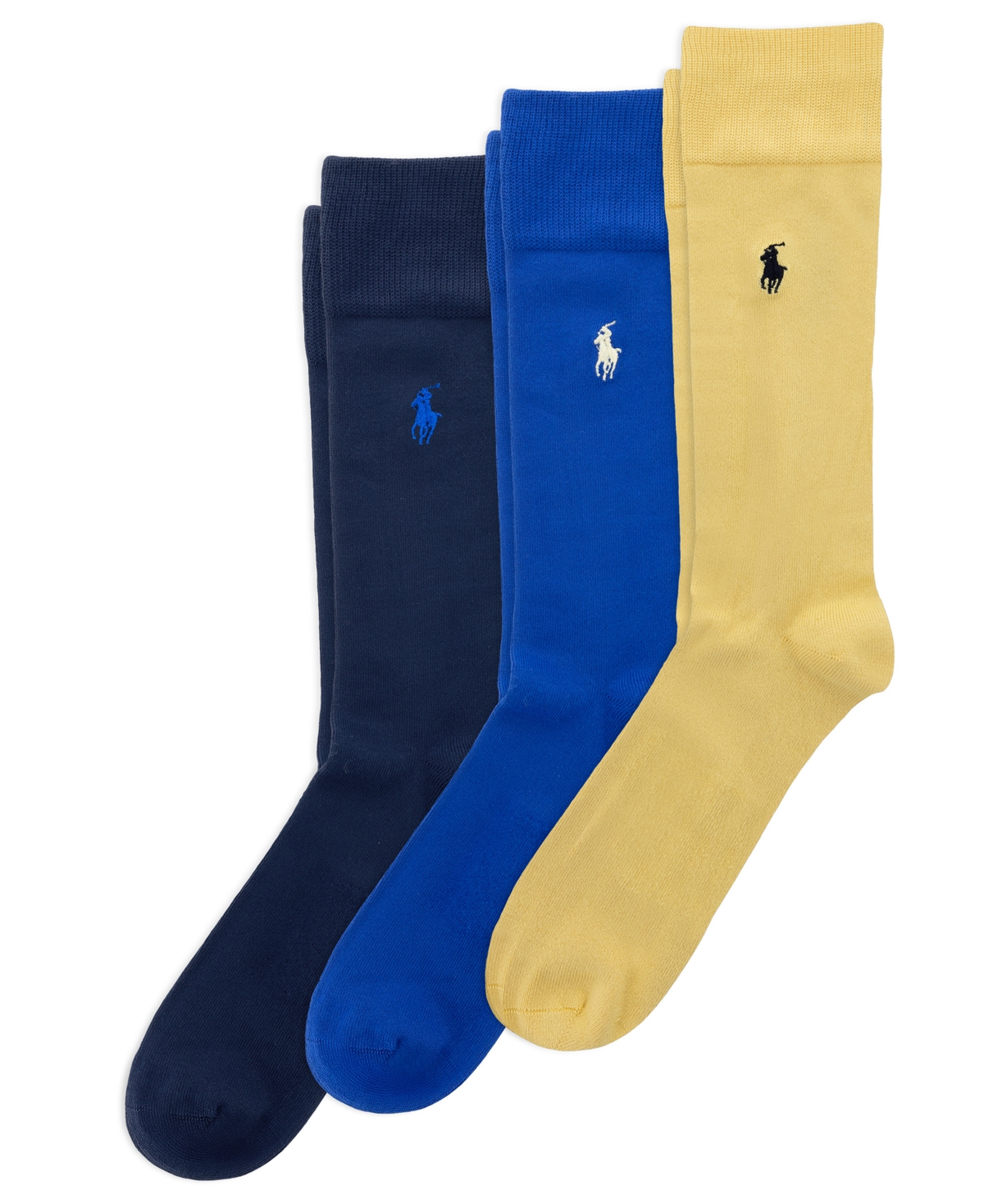 Click here for Polo Ralph Lauren Mens 3-Pk. Supersoft Dress Socks... prices