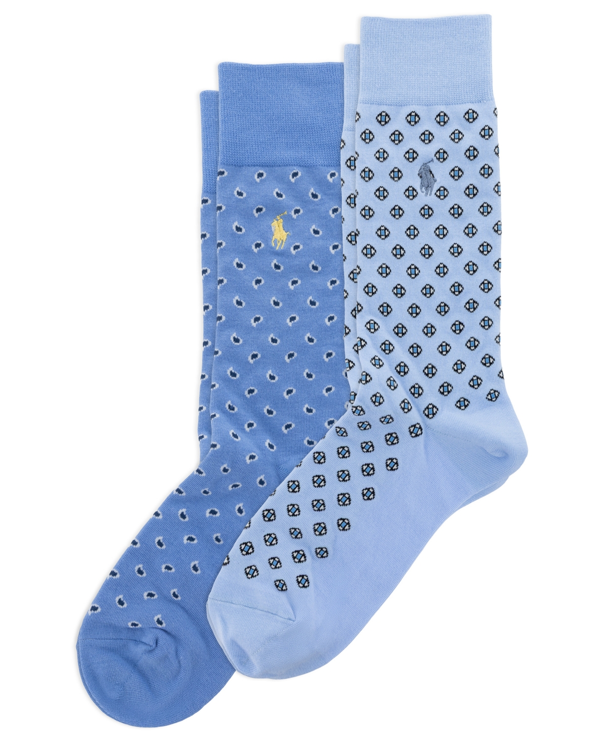 Click here for Polo Ralph Lauren Mens Foulard Slack Socks  2-Pack... prices