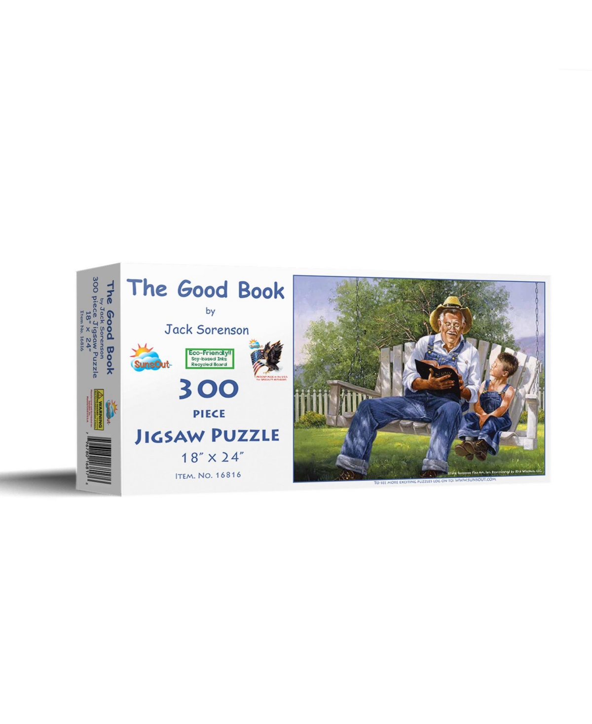 Click here for SunsOut The Good Book 300 piece Jigsaw Puzzle for... prices