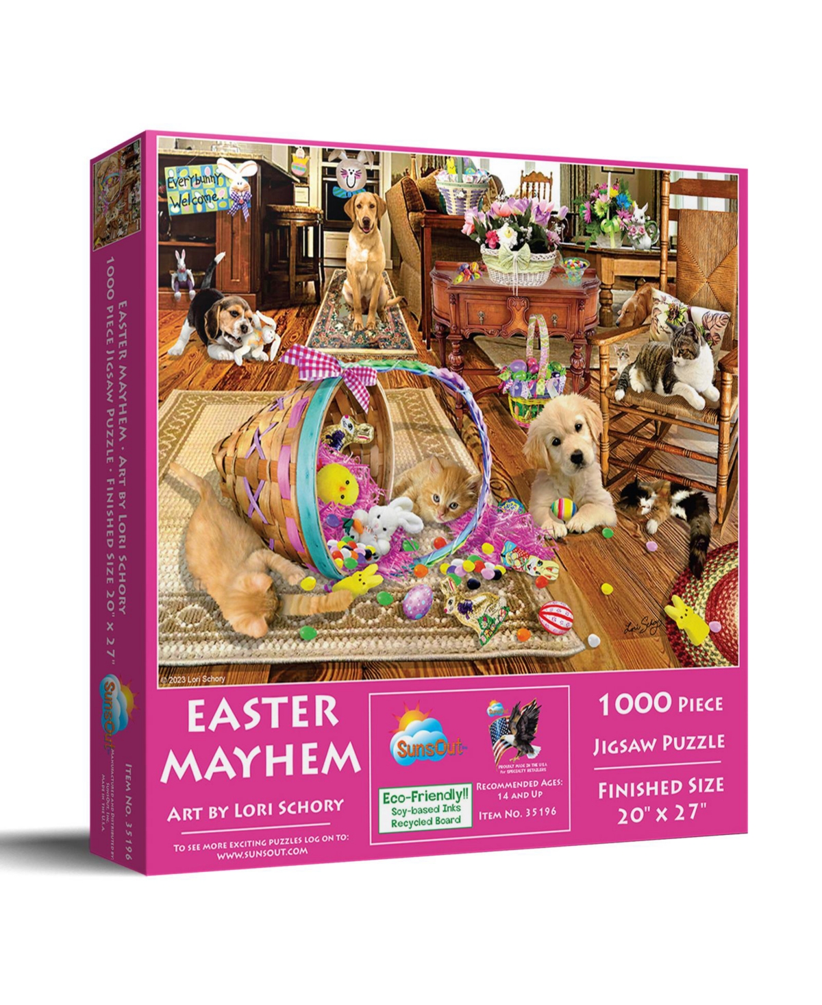 Click here for SunsOut Easter Mayhem 1000 piece Jigsaw Puzzle for... prices