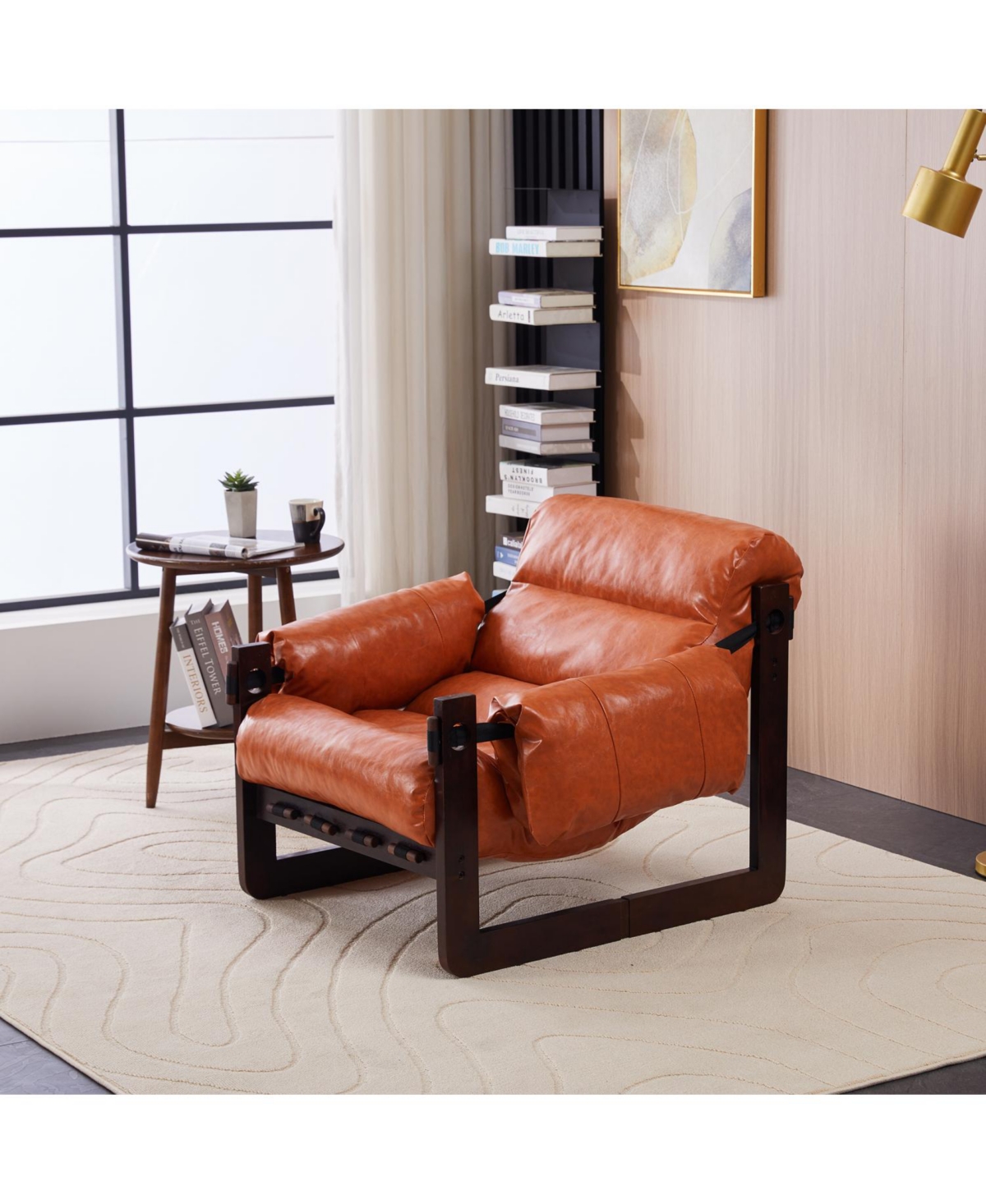 Click here for Streamdale Furniture Vintage Leather Lounge Chair... prices
