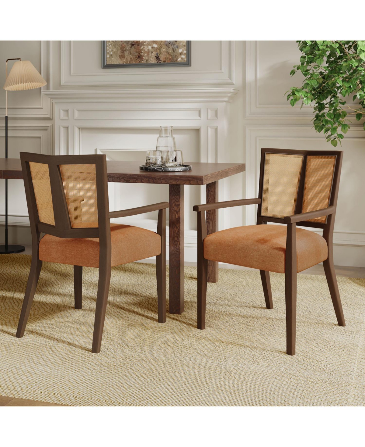 Click here for Streamdale Furniture Rattan Back Dining Chair - Mo... prices