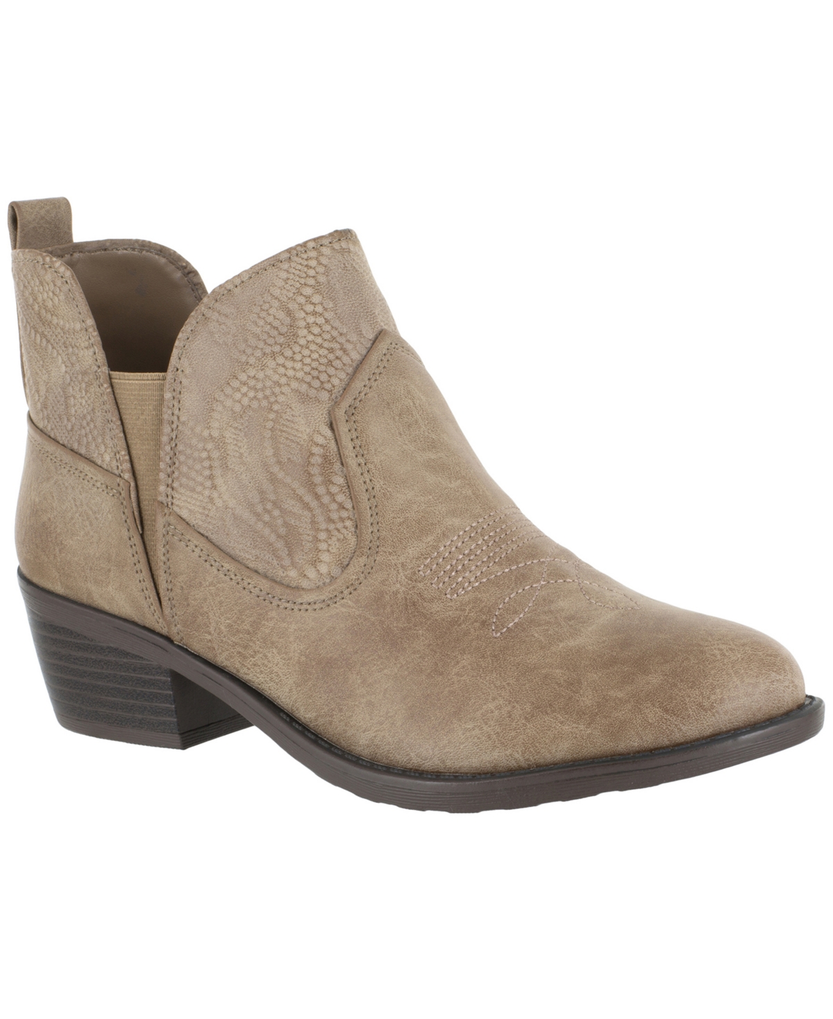 Click here for Easy Street Legend Booties - Taupe prices