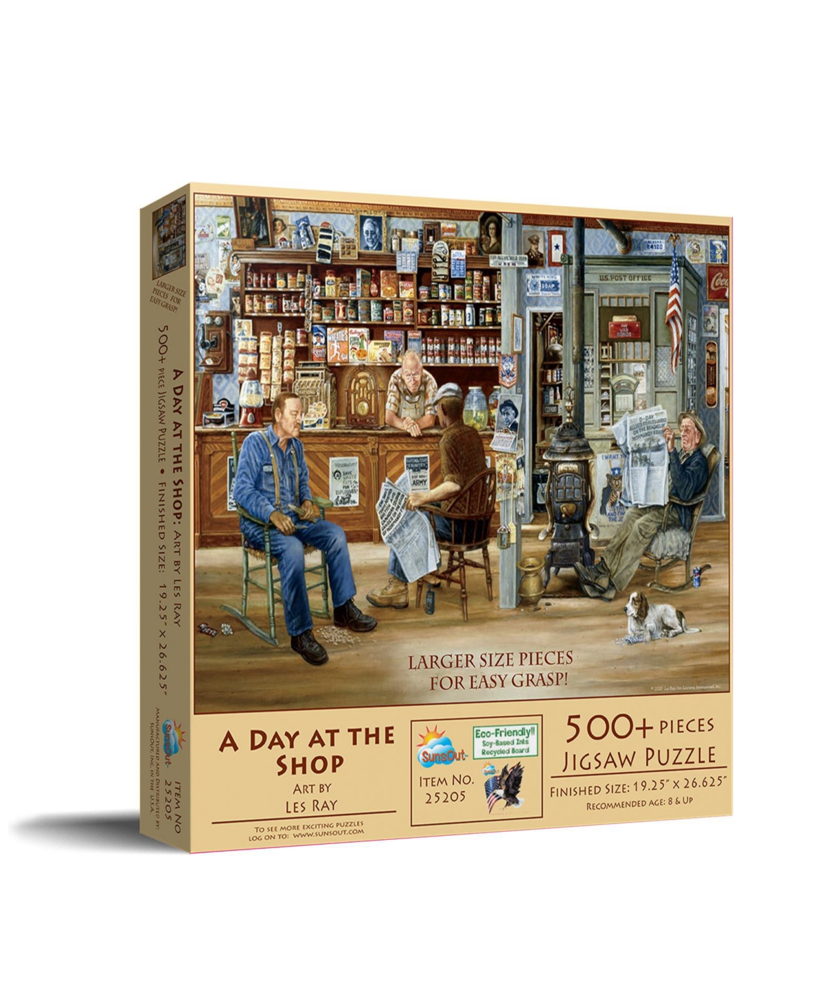 Click here for SunsOut A Day at the Shop 500 piece Jigsaw Puzzle... prices