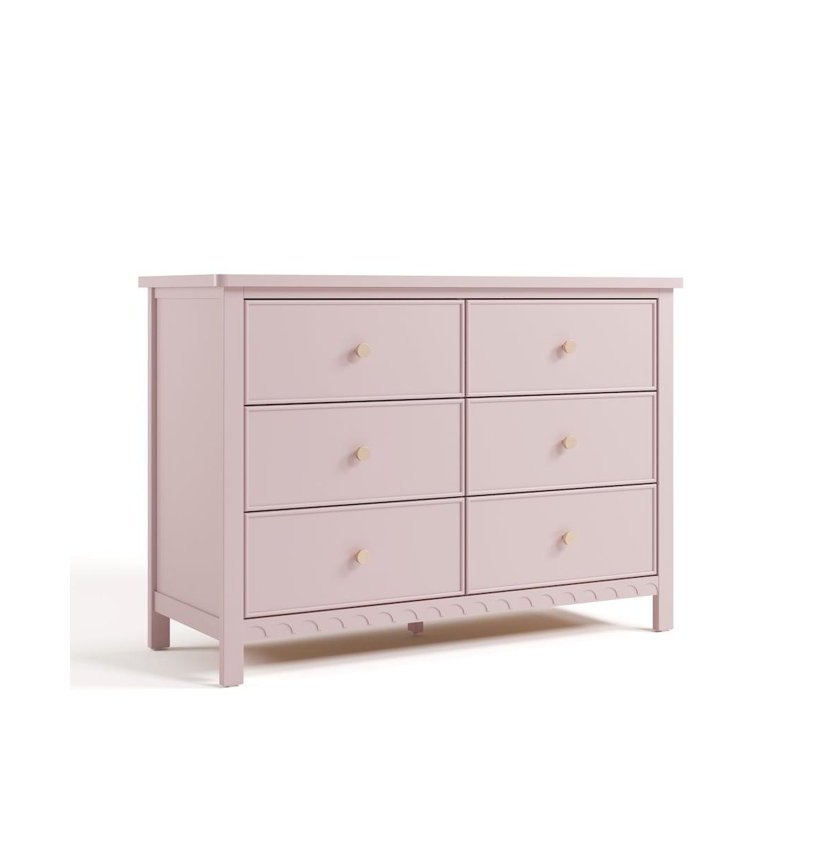 Click here for Graco Sasha 6 Drawer Dresser - Blush prices