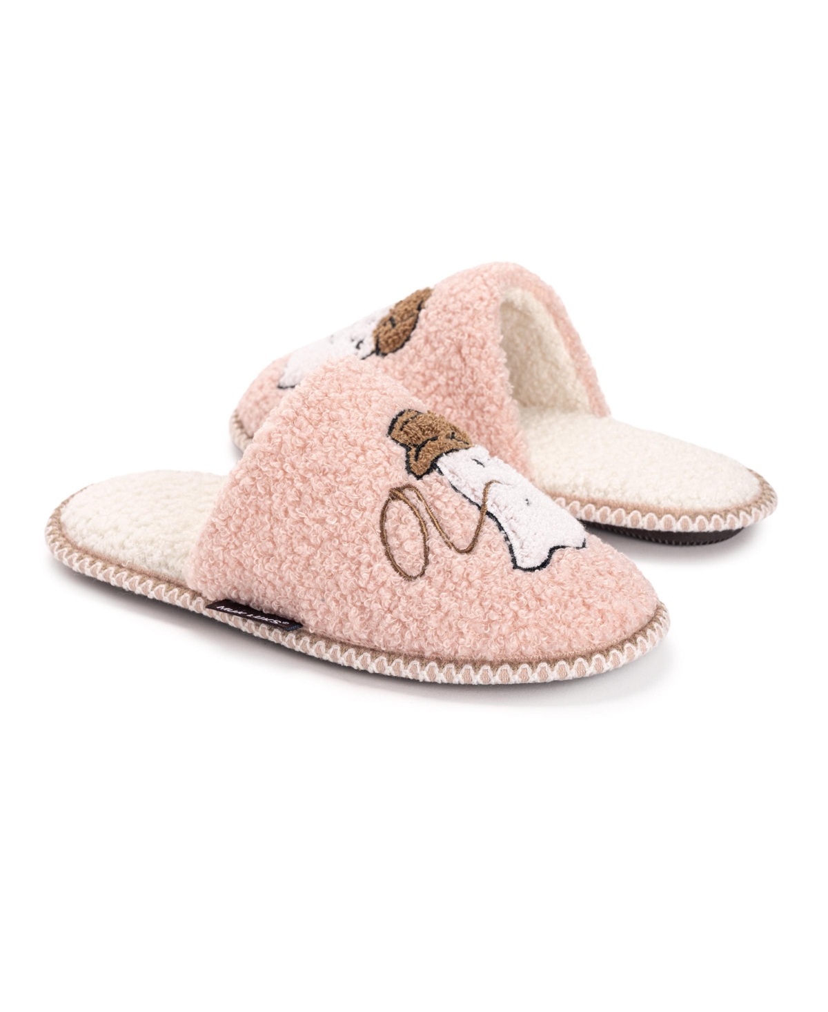 Click here for Muk Luks Womens Novelty Punch Needle Fall Scuff Sl... prices