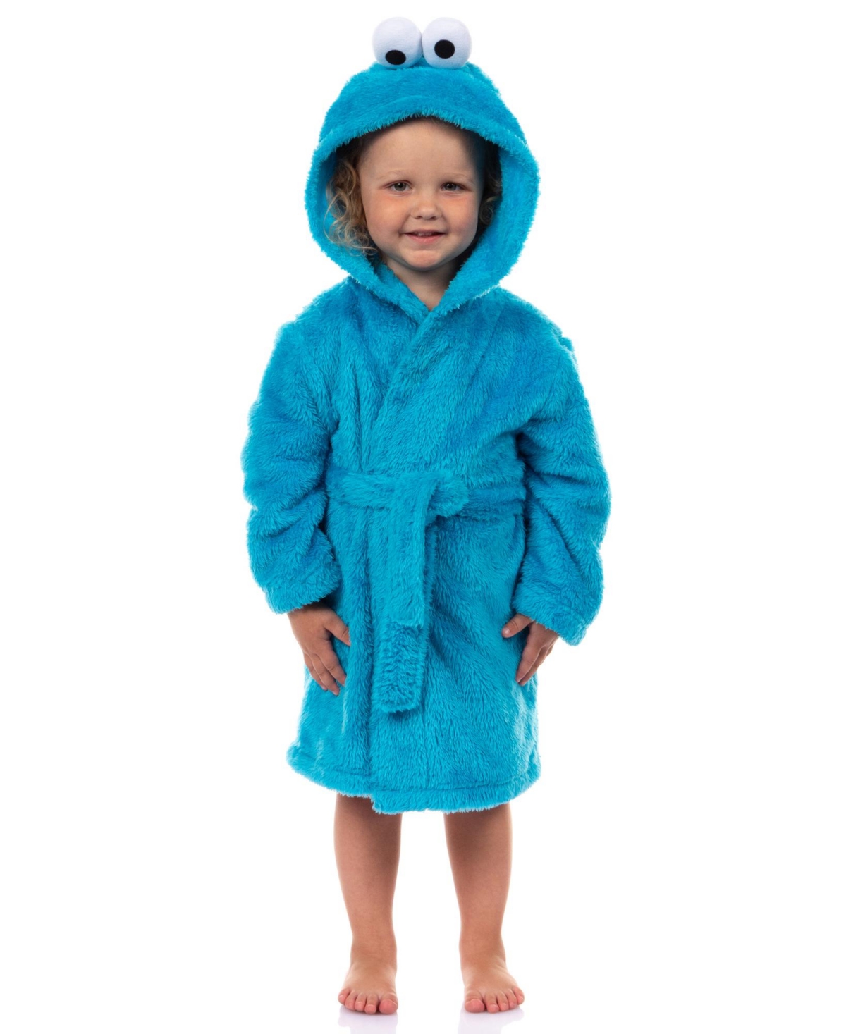 Click here for Sesame Street Toddler Bathrobe Cookie Monster Hood... prices