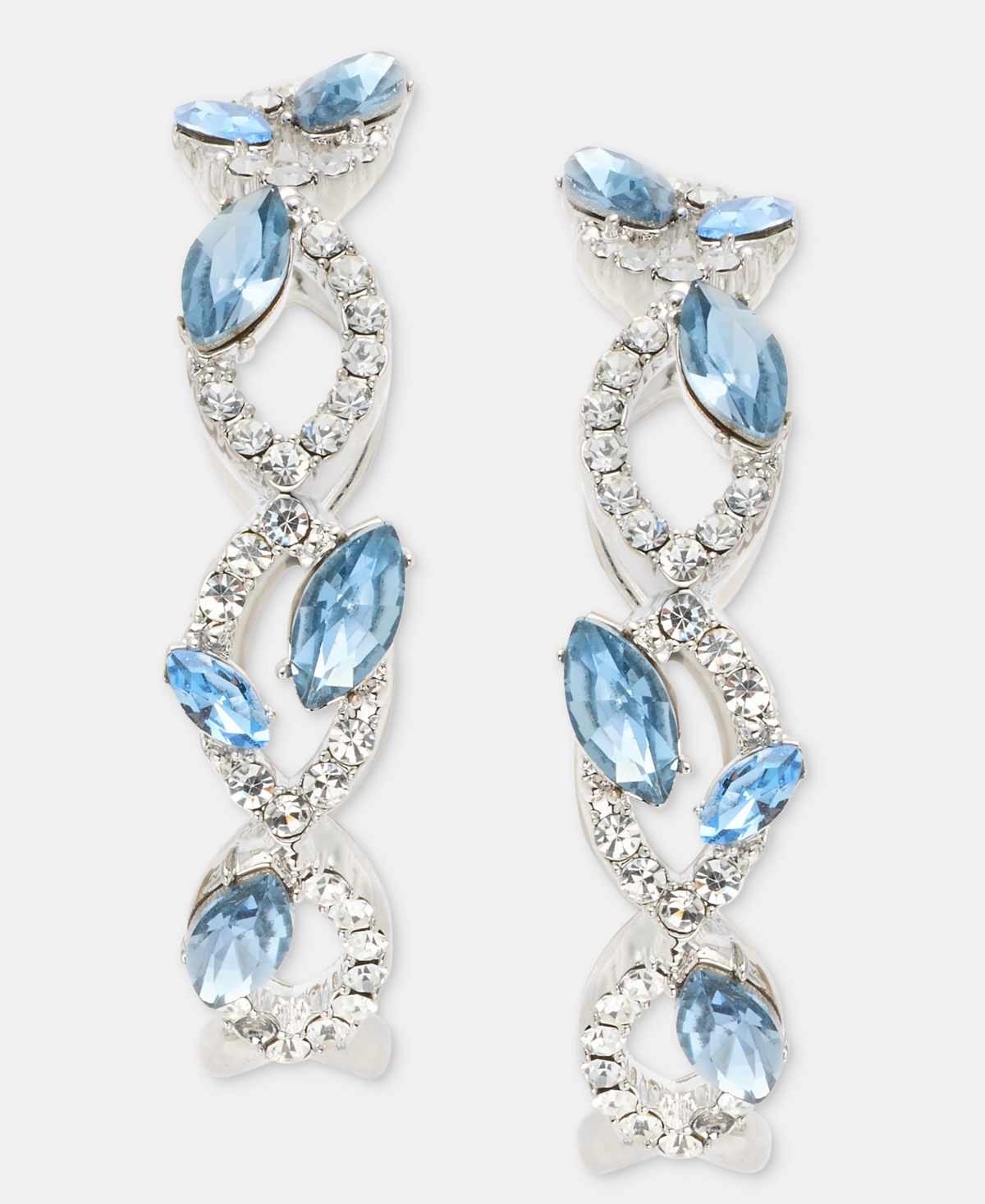Click here for Givenchy Small Multi-Stone Vine Hoop Earrings  1 -... prices