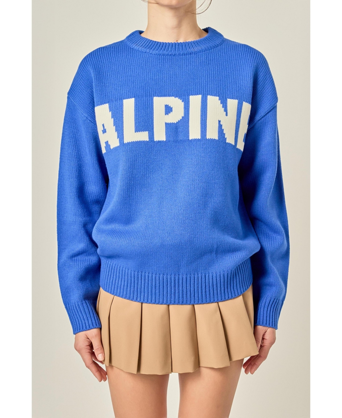 Click here for English Factory Womens Crewneck Statement Sweater... prices