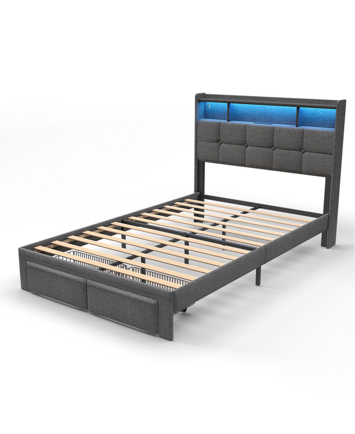 Click here for Streamdale Furniture Streamdale Full Bed with Led... prices