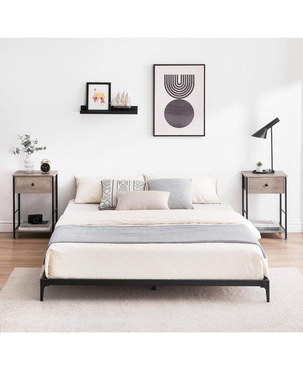 Click here for gaomon Full Size Bed Frame 6 Inch Metal Platform H... prices