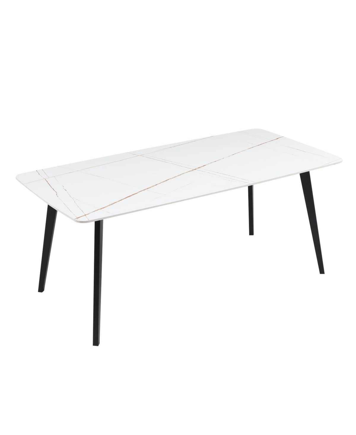 Click here for Porcelain Dining Table White 70 - White prices
