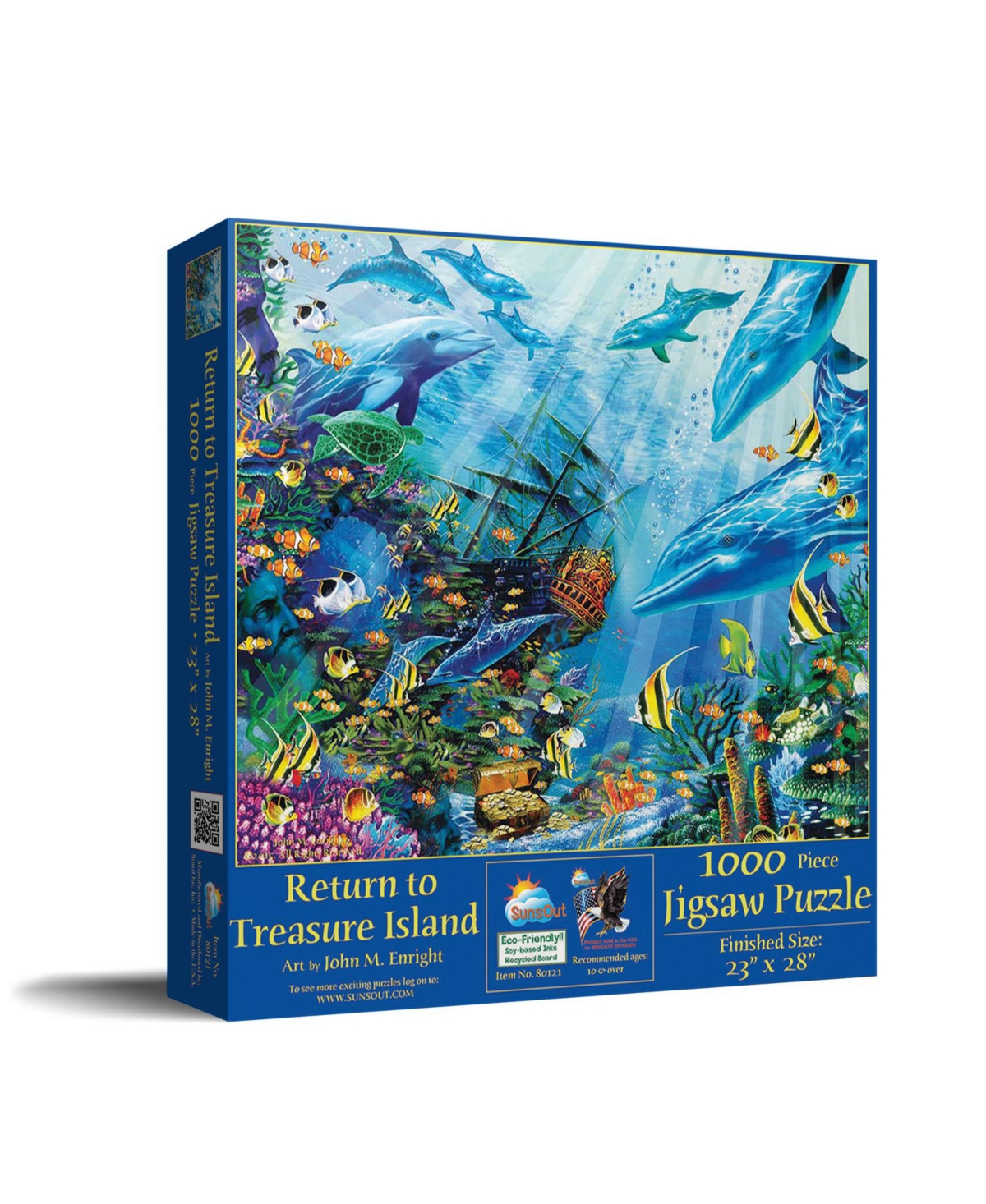 Click here for SunsOut Return to Treasure Island 1000 piece Jigsa... prices