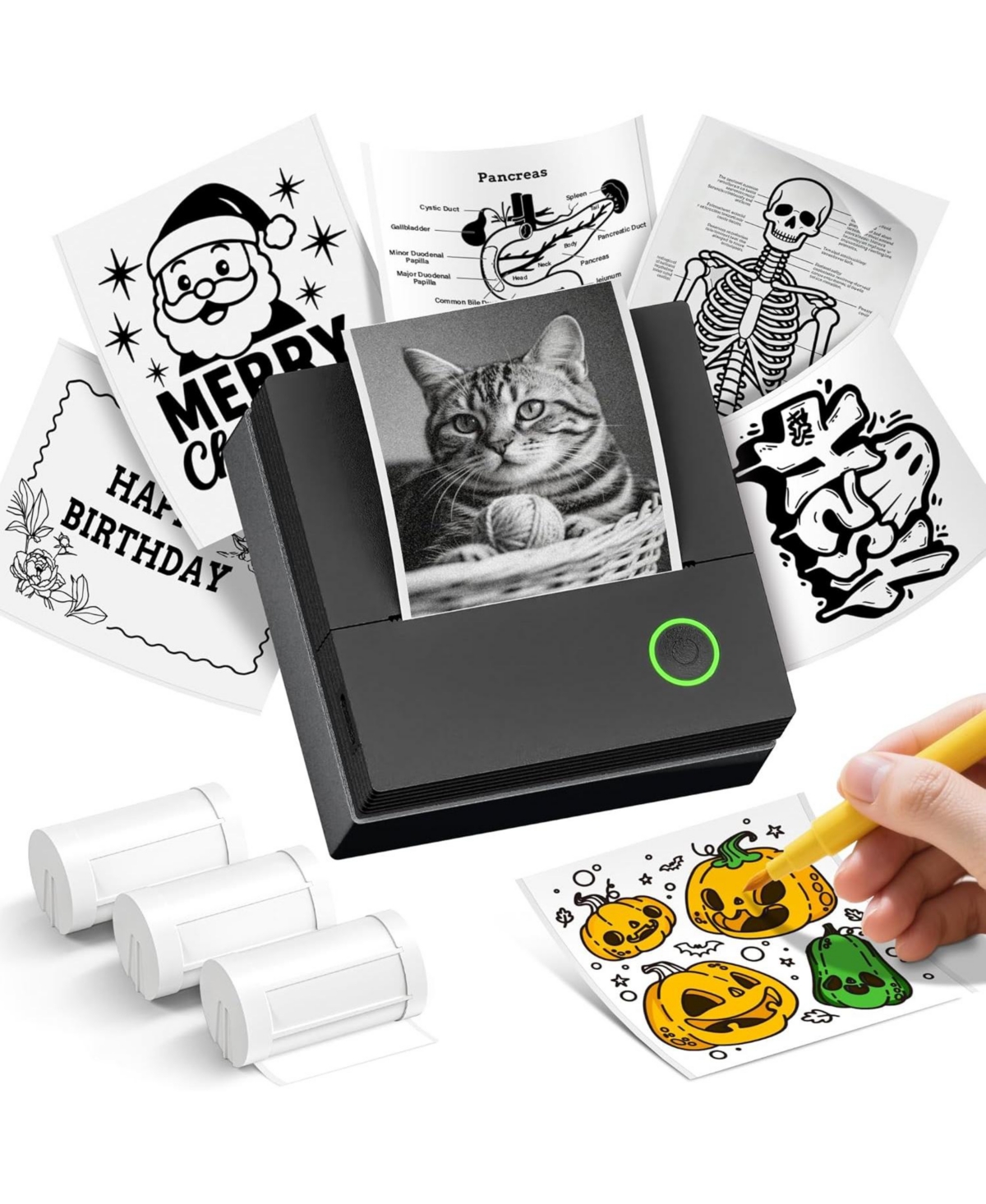Click here for Swifint PM290C Inkless Sticker Maker: Portable Blu... prices