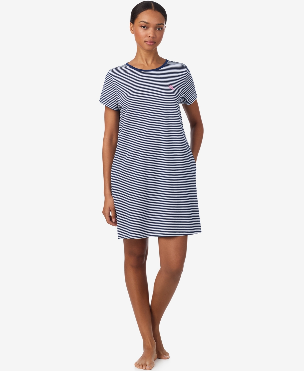 Click here for Lauren Ralph Lauren Womens Crew Neck Sleep Gown -... prices