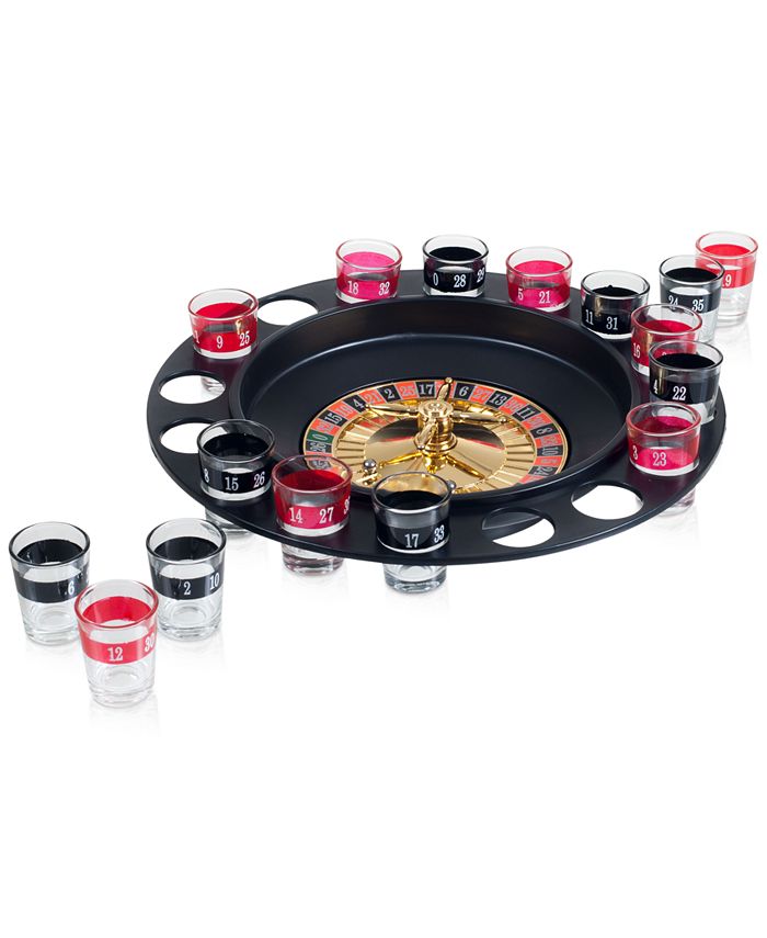 Trademark Global Shot Roulette Casino Game, 2.75" x 11.5" x 11.5" - Macy's