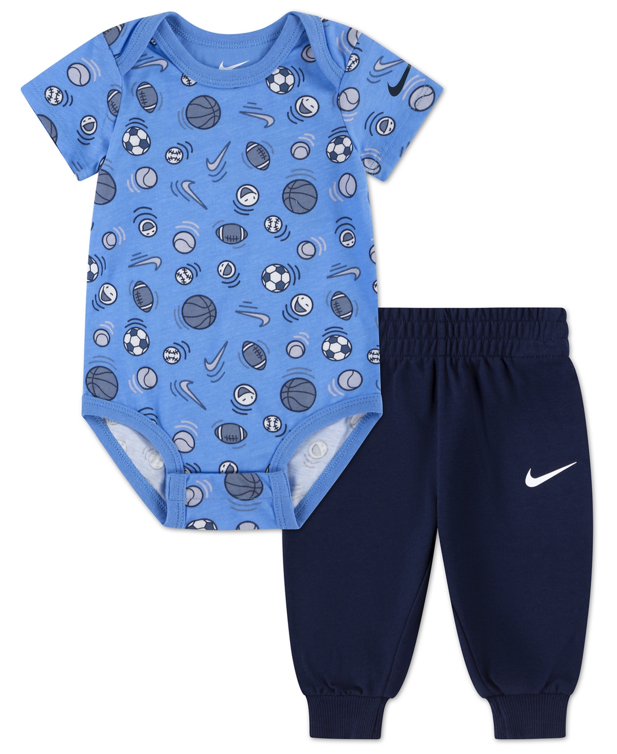Click here for Nike Baby Boys Printed Bodysuit and Pants  2-Piece... prices