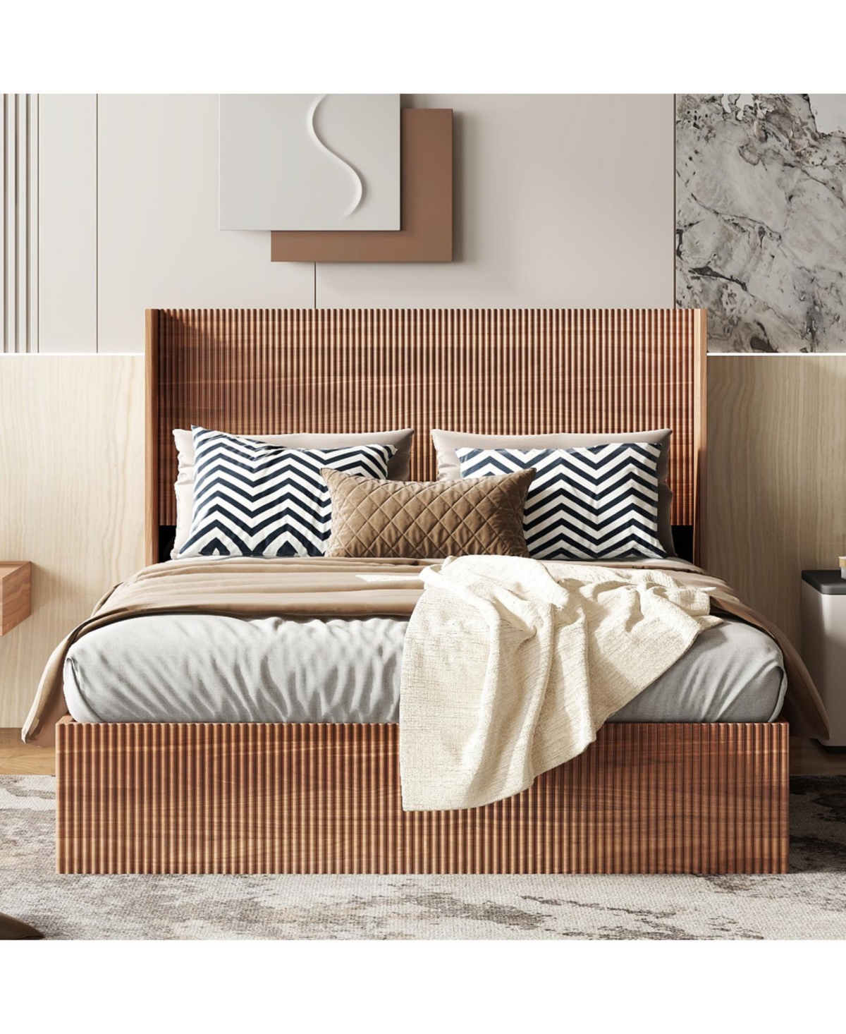 Click here for Streamdale Furniture Queen Lift Storage Bed Frame... prices