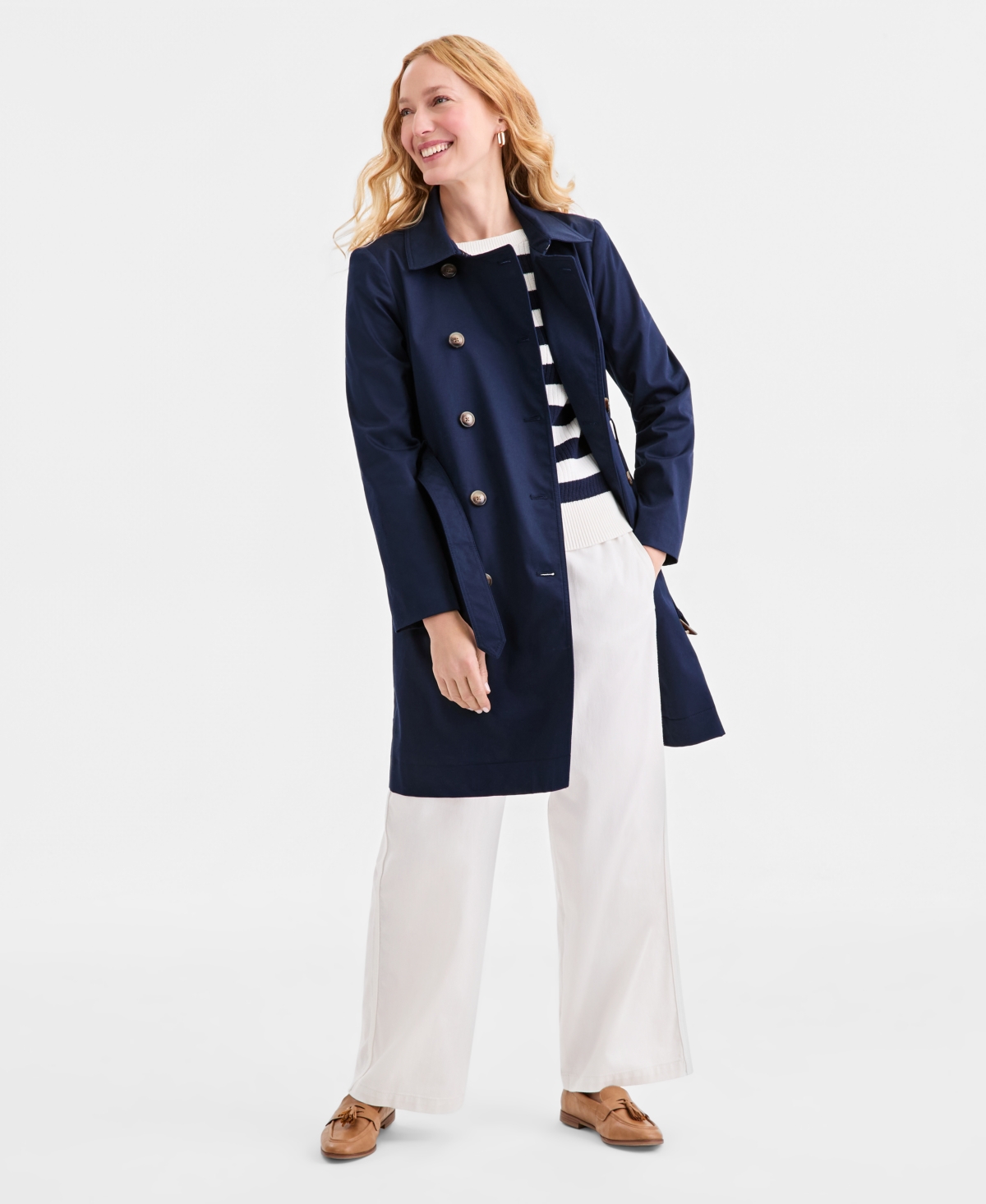 Click here for Style & Co Womens Classic Trench Coat  Created for... prices