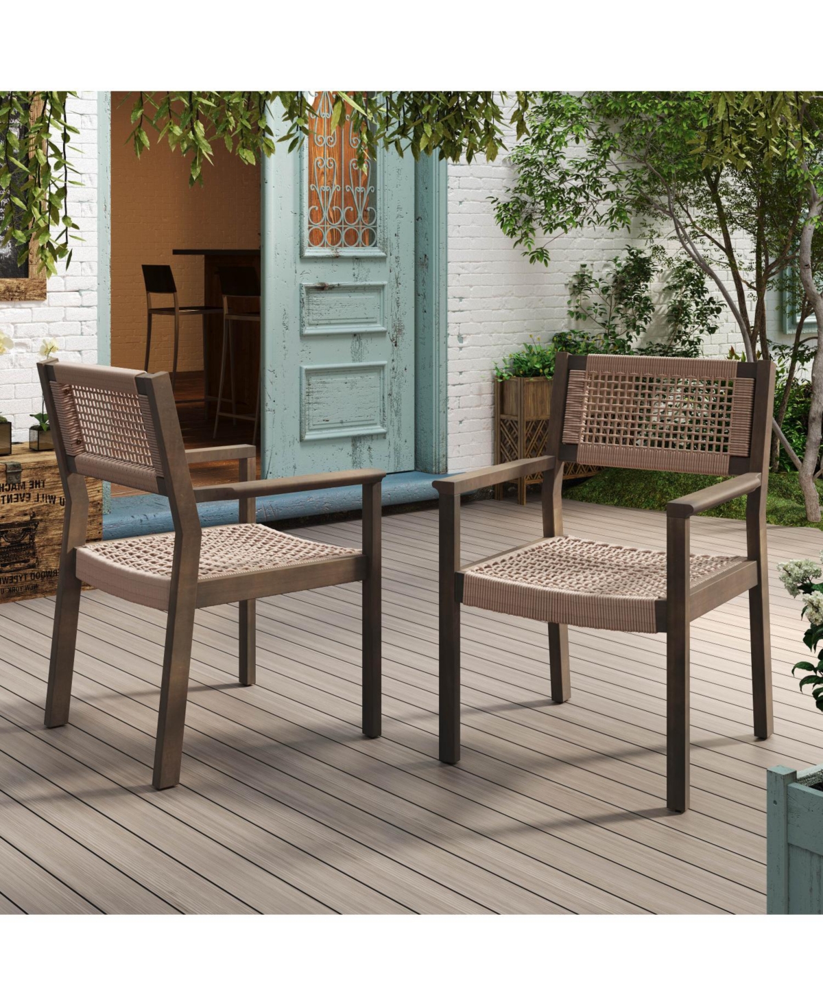 Click here for Streamdale Furniture Streamdale Braided Dining Cha... prices