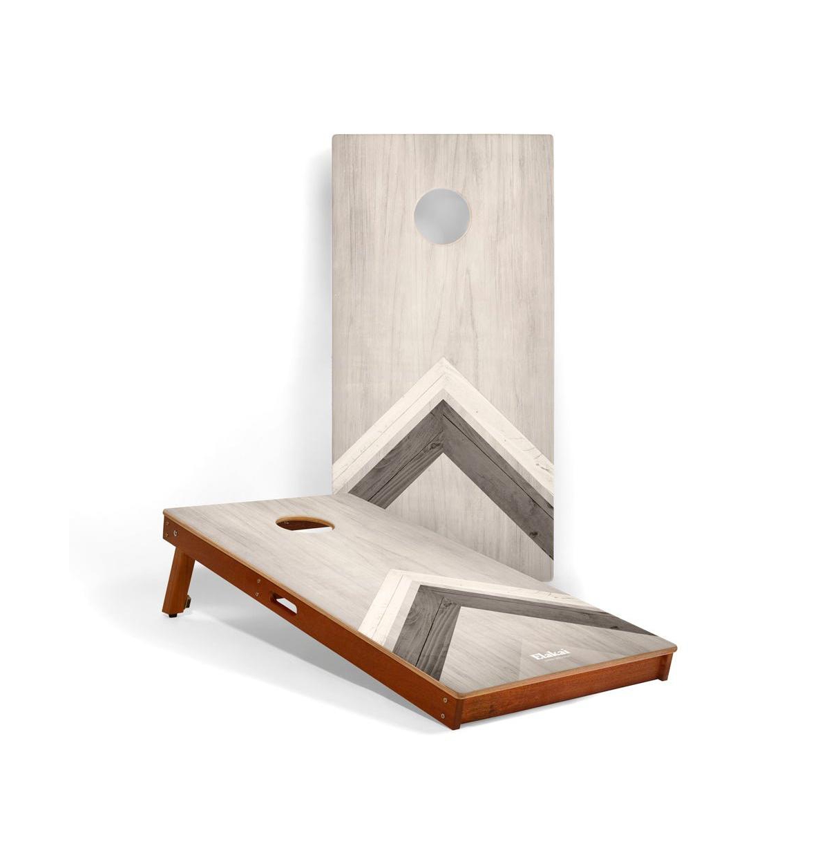 Click here for Elakai 2x4 Silver Chevron Cornhole Boards - Silver... prices