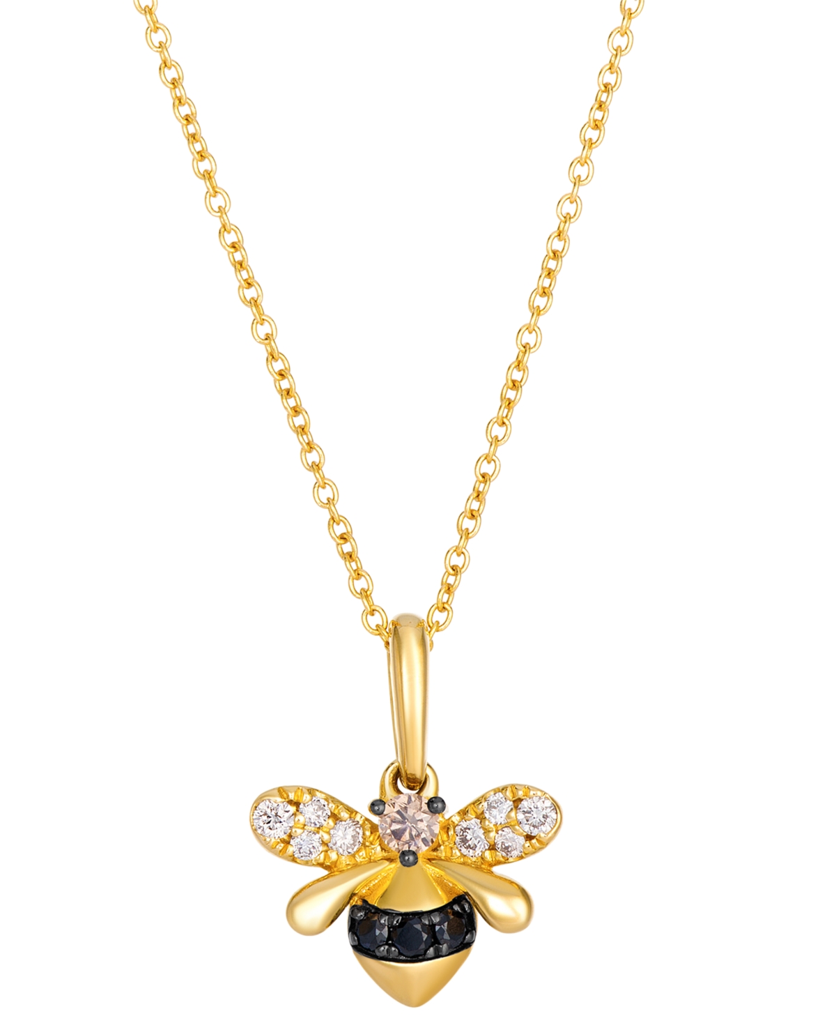 Click here for Le Vian Chocolate Diamond (0.05 ct. t.w.)  Nude Di... prices