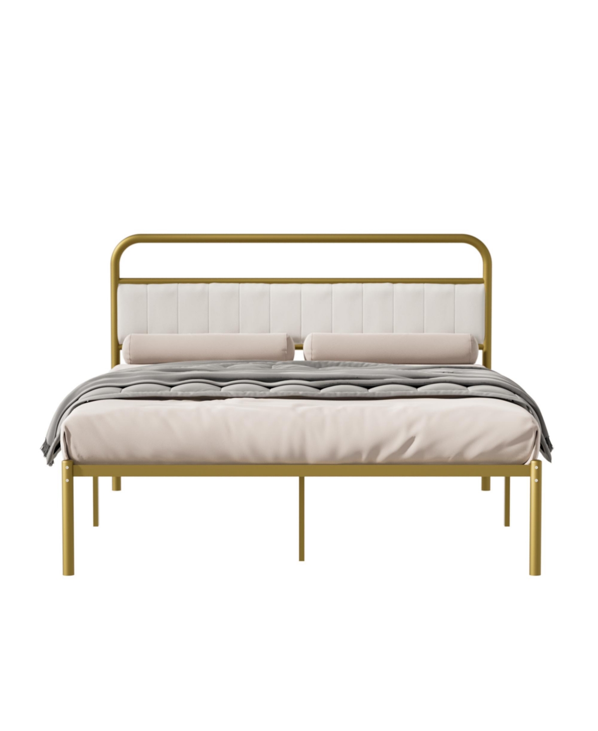 Click here for Lovmor Queen-Size Metal Steel Platform Bed Frame w... prices