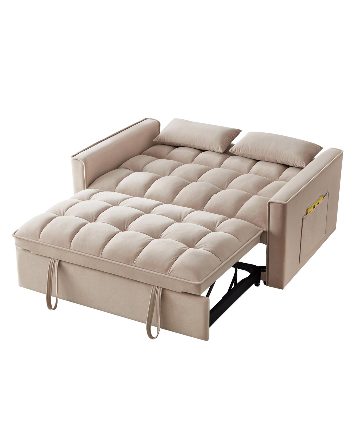 Click here for Clihome 4 in1 Loveseat Sofa Bed with Armrests & St... prices