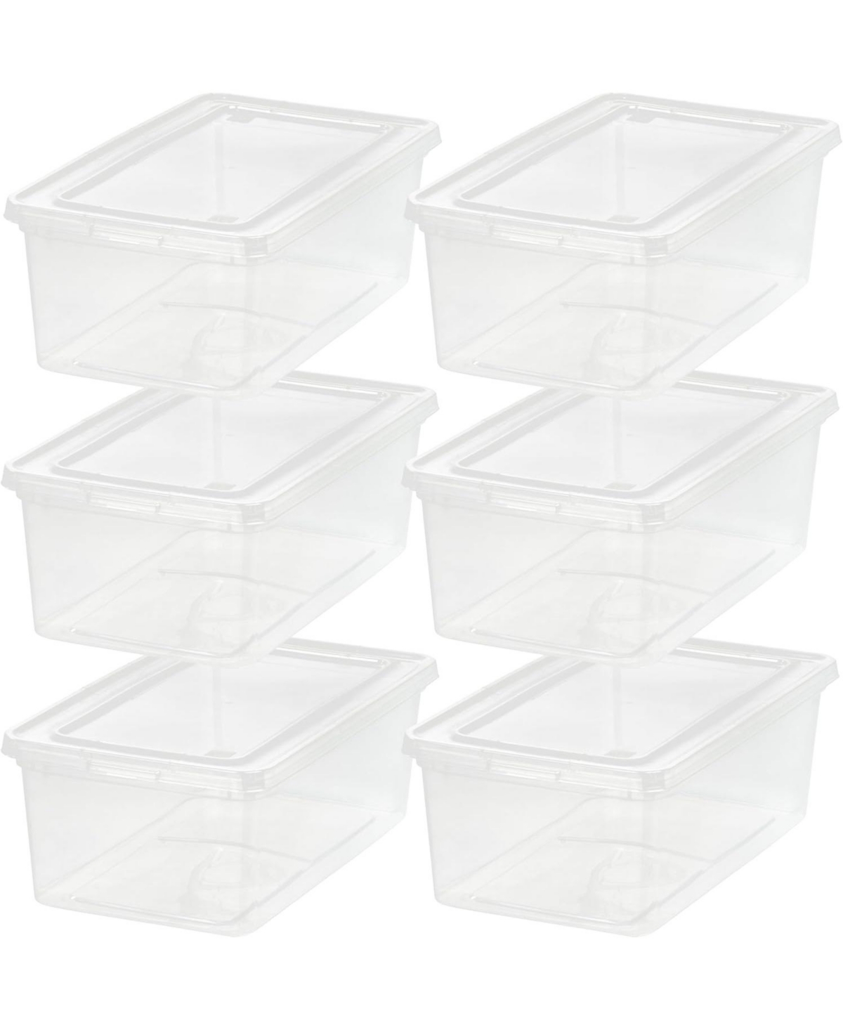 Click here for Iris Usa 6-Pack Plastic Storage Bins with Lids  6... prices