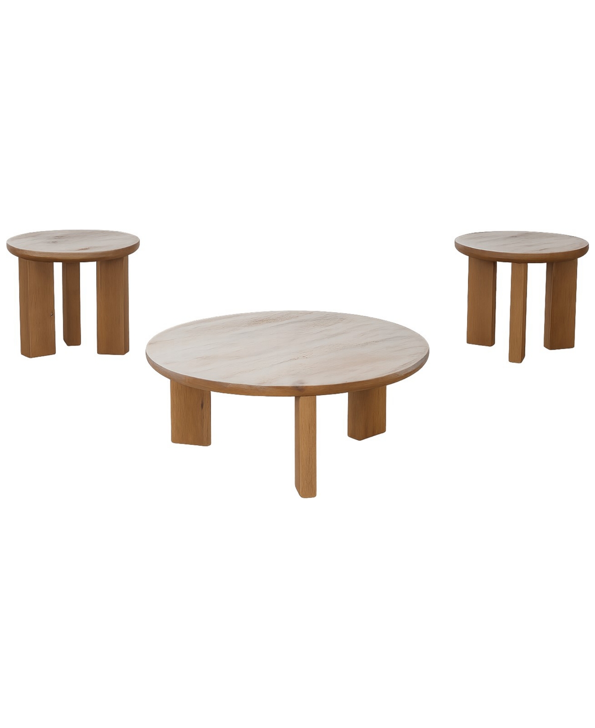 Click here for Furniture Layla 3-Pc. Coffee and 2 End Table Set -... prices