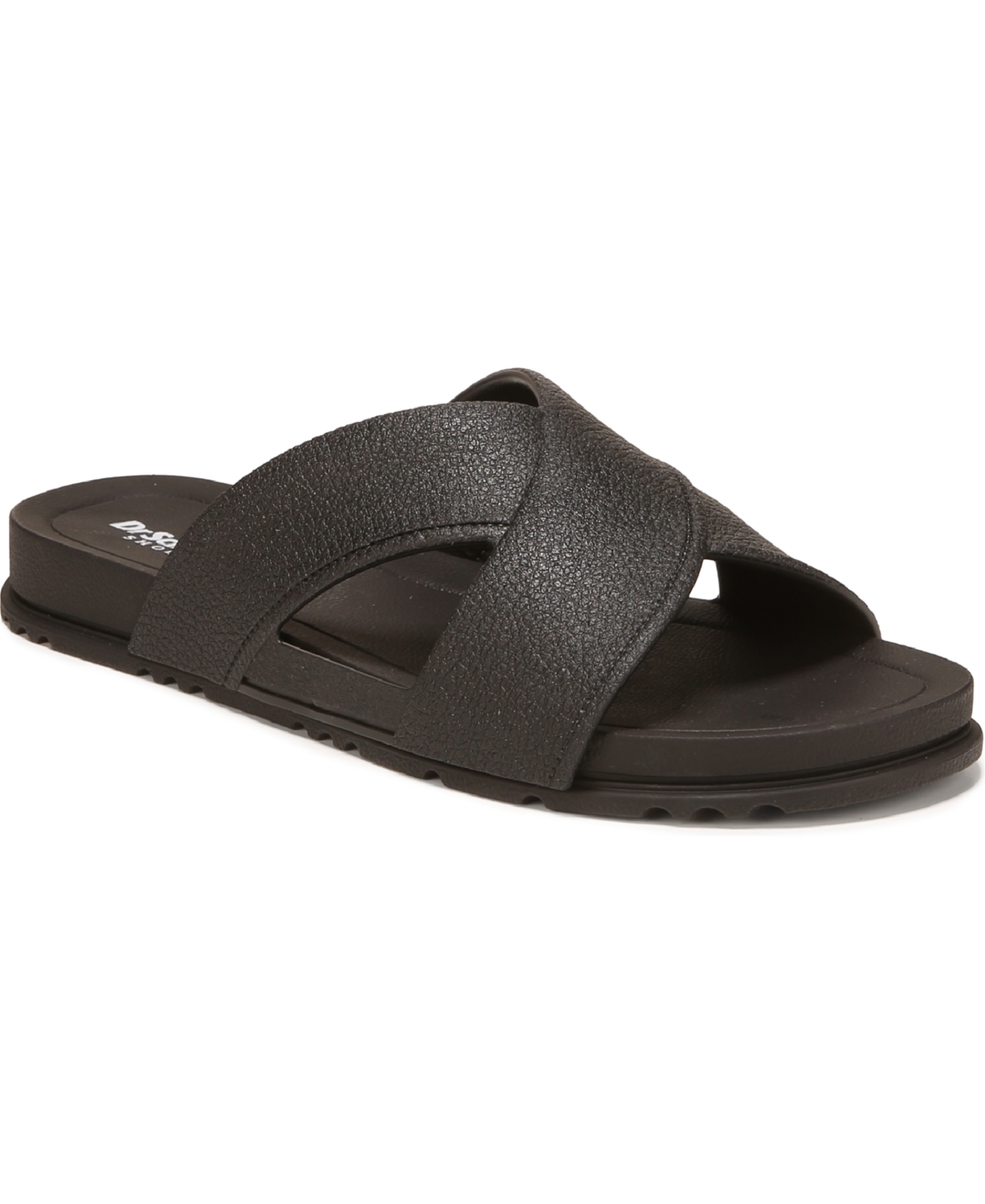 Click here for Dr. Scholls Womens Sun Dreamer Slide Sandals - Bla... prices
