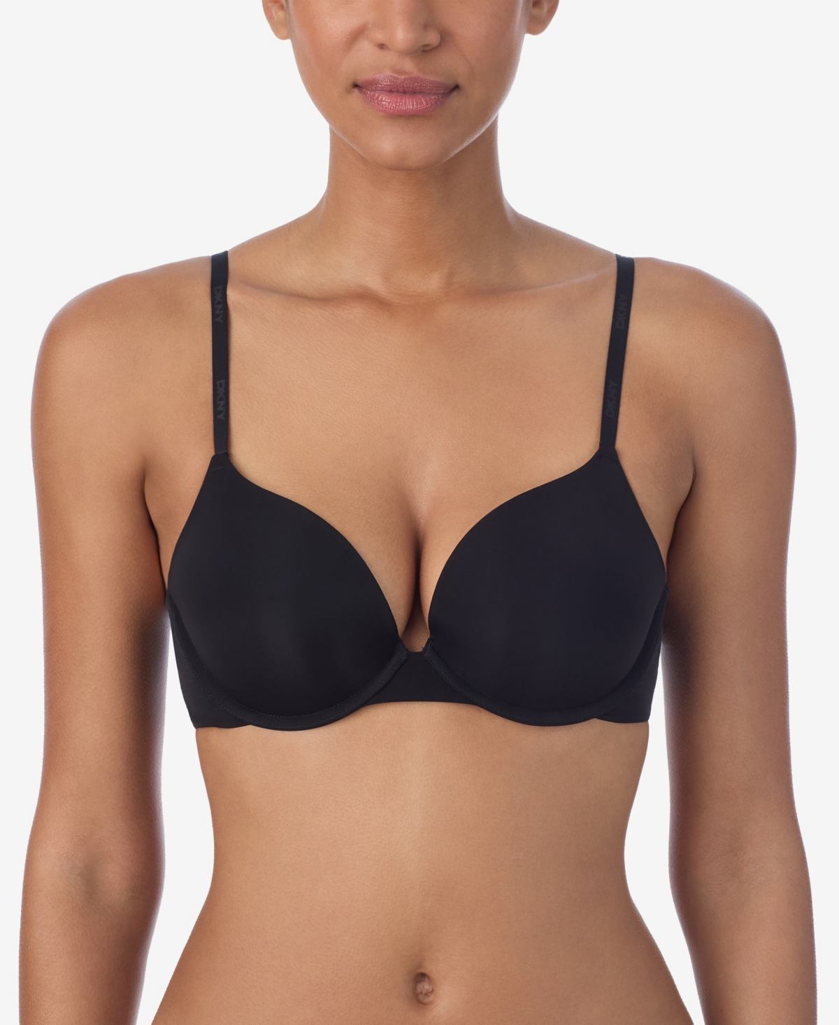 Click here for Dkny Womens Litewear Push Up Bra - Black prices