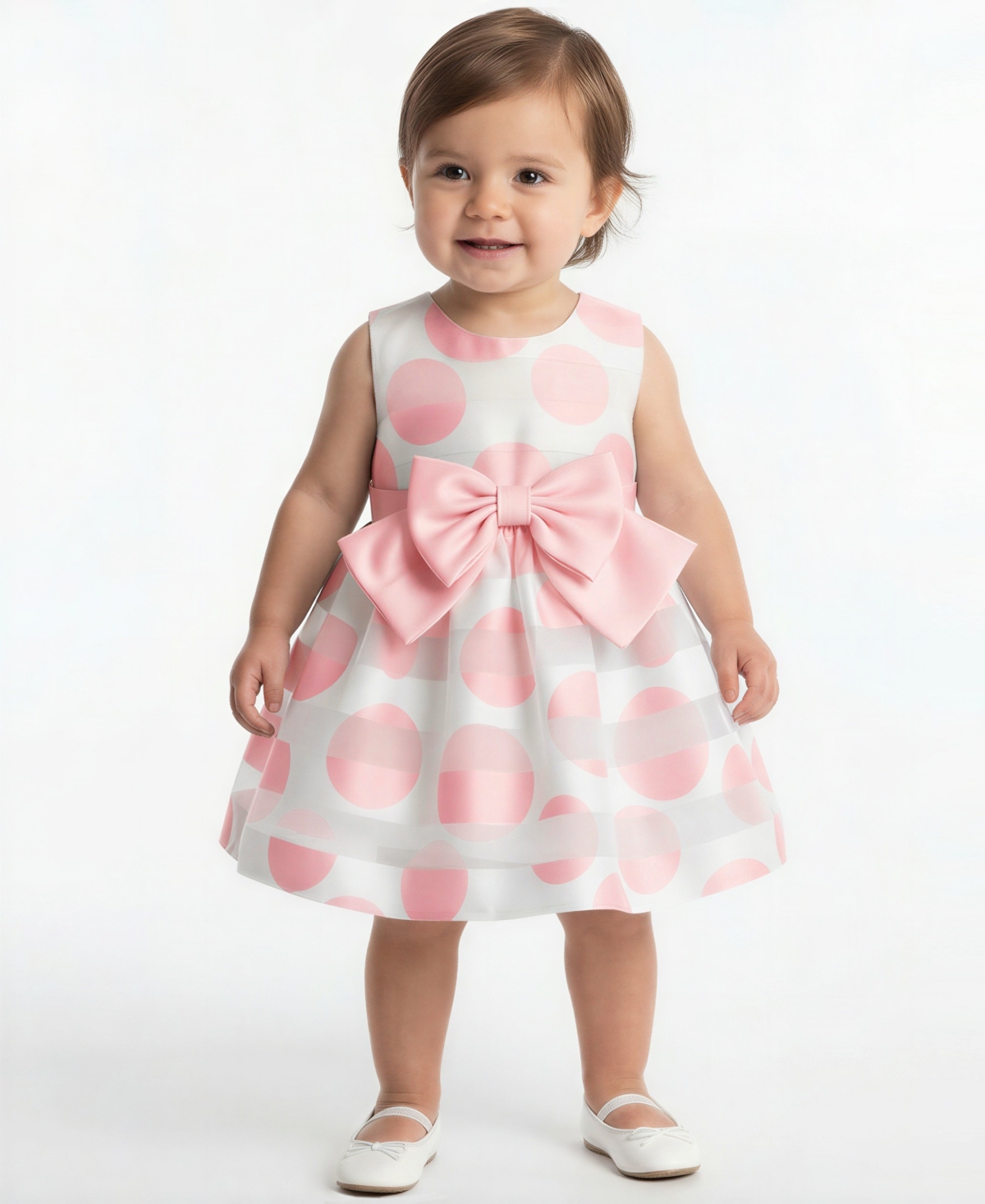 Click here for Bonnie Baby Baby Girls Polka Dot Party Dress and B... prices