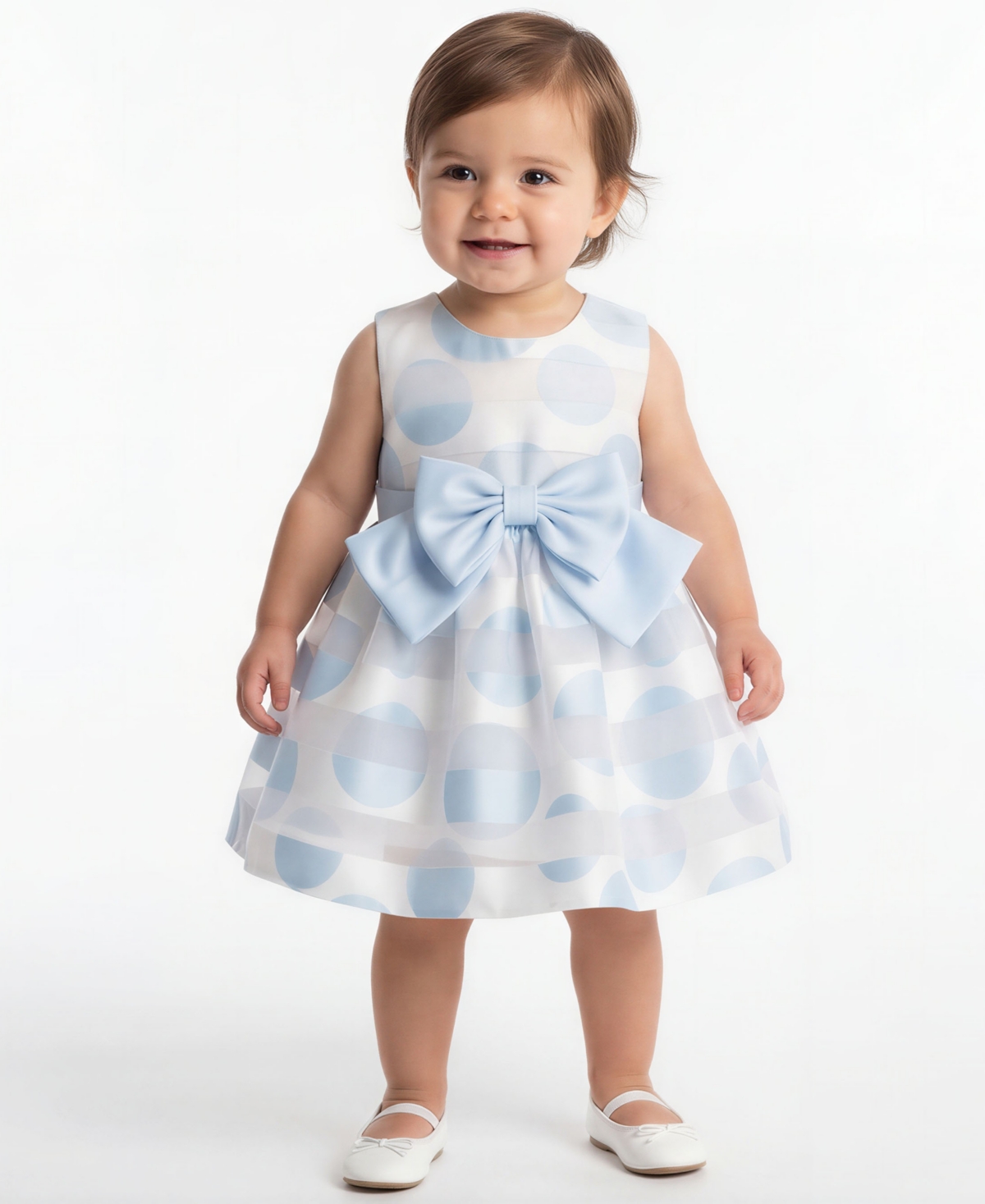 Click here for Bonnie Baby Baby Girls Polka Dot Party Dress and B... prices