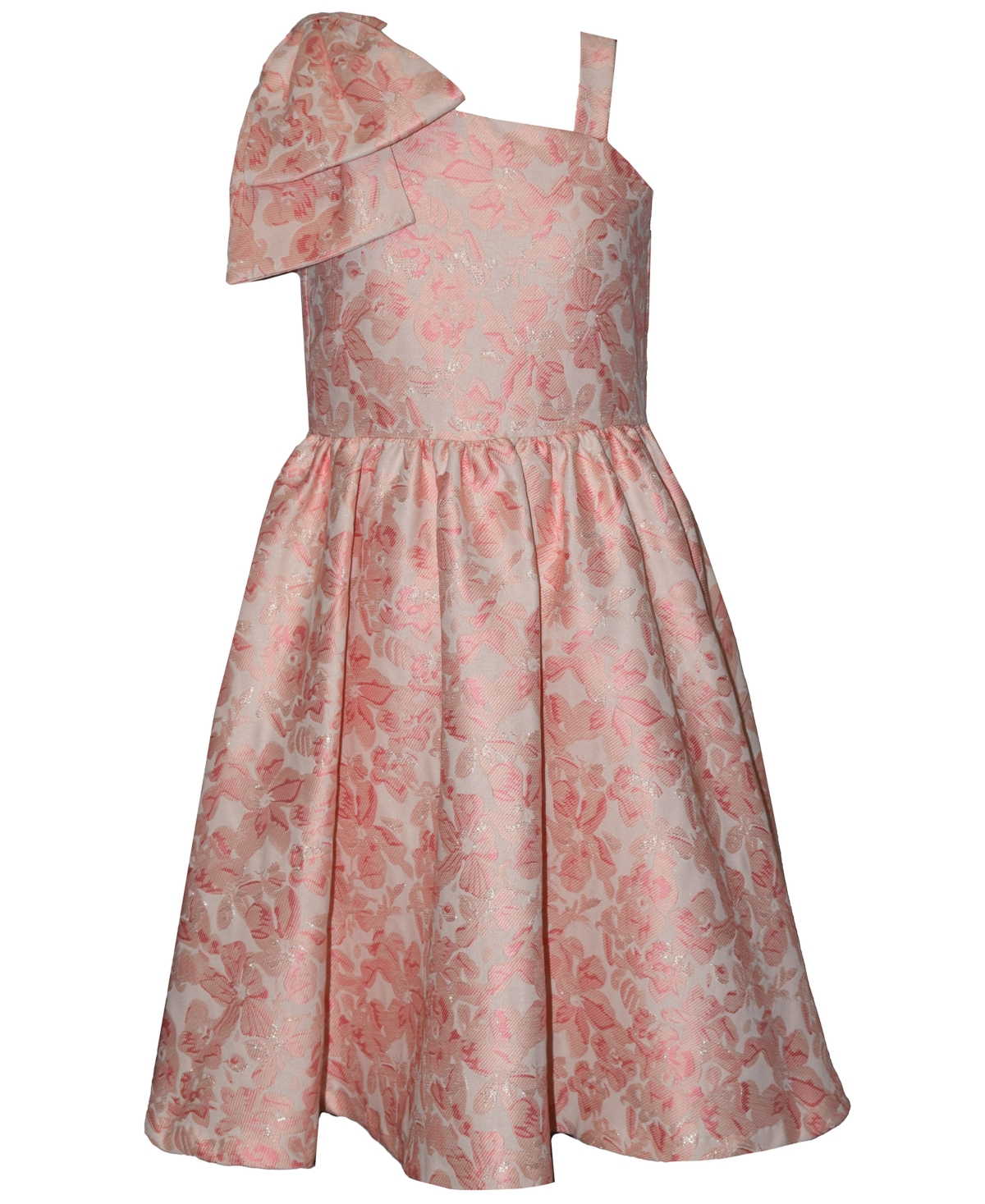 Click here for Bonnie Jean Girls 7-16 Asymmetrical Bow Shoulder P... prices