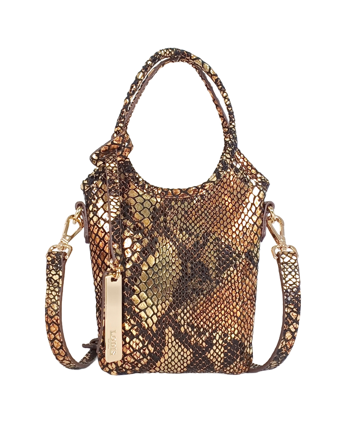 Click here for Lodis Vista Mini Crossbody Bag - Snake prices