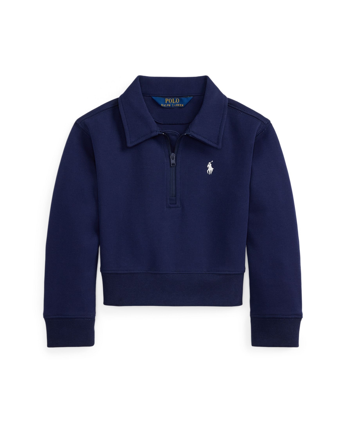 Click here for Polo Ralph Lauren Girls 2T-6X Double-Knit Collared... prices